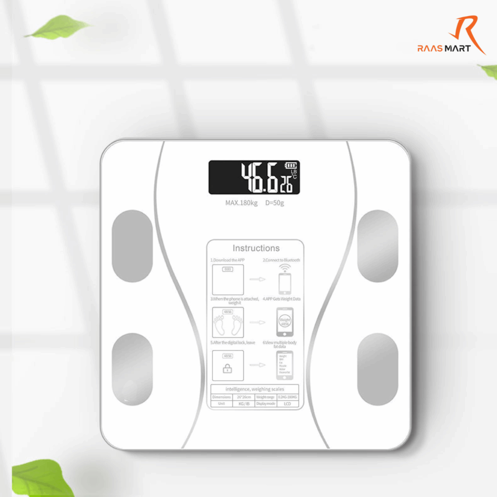 Bluetooth Weight Scale Body Report Analysis and LCD Display, OKOK ...