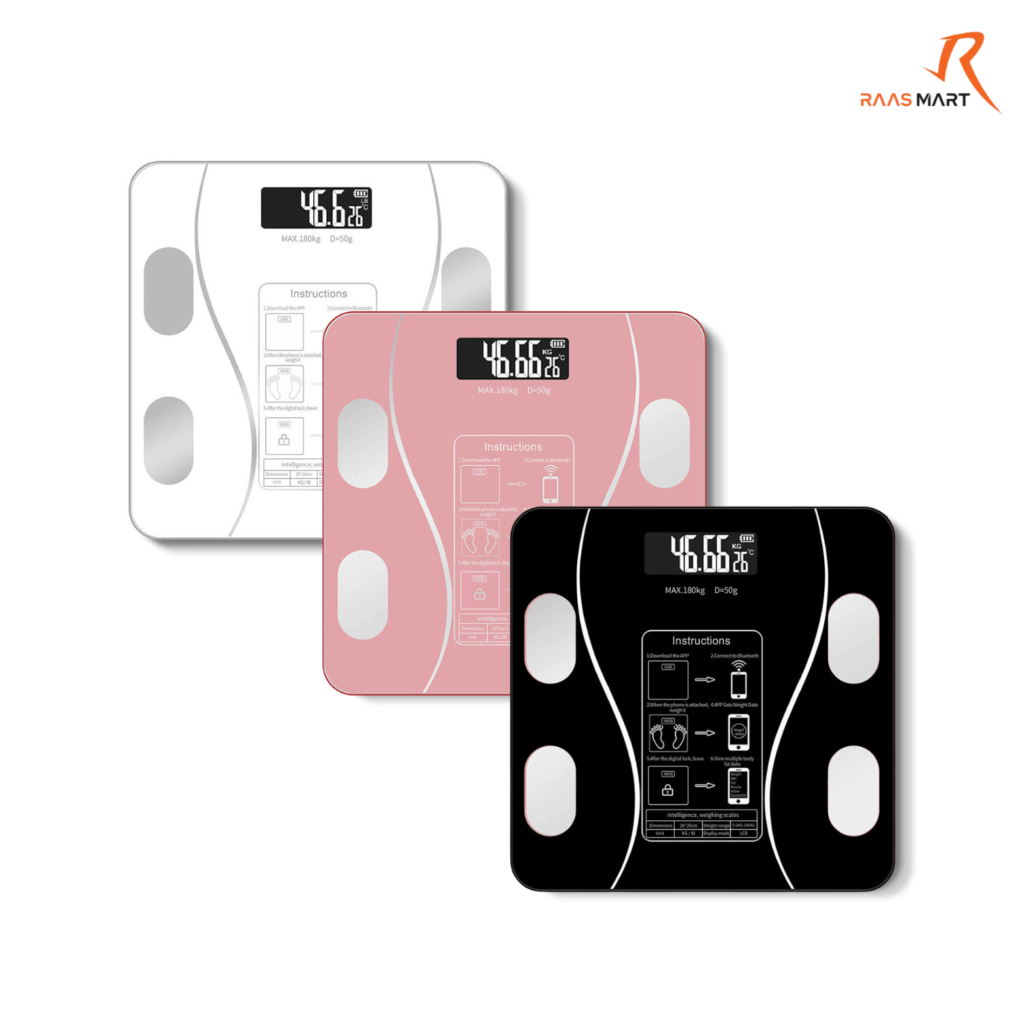 Bluetooth Weight Scale Body Report Analysis and LCD Display, OKOK ...